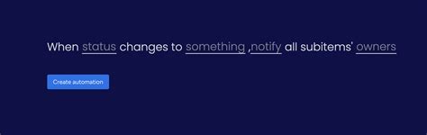 create email automation from subitems special workflows and use cases