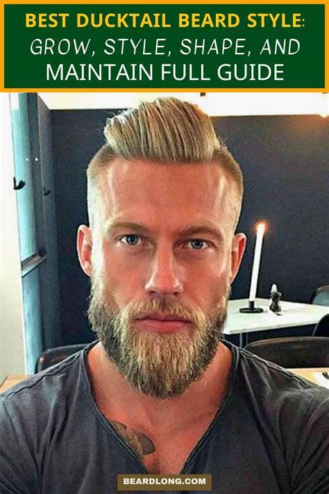 Ducktail Beard How To Grow Style Shape And Maintain It Artofit
