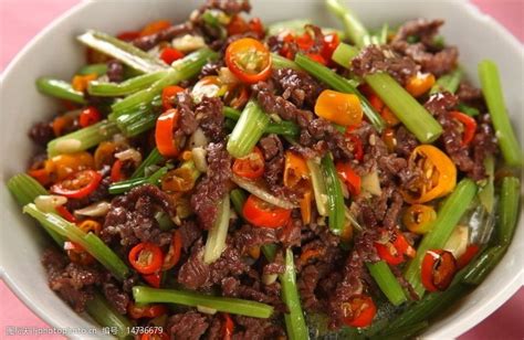 芹菜牛肉图片免费下载 芹菜牛肉素材 芹菜牛肉模板 图行天下素材网