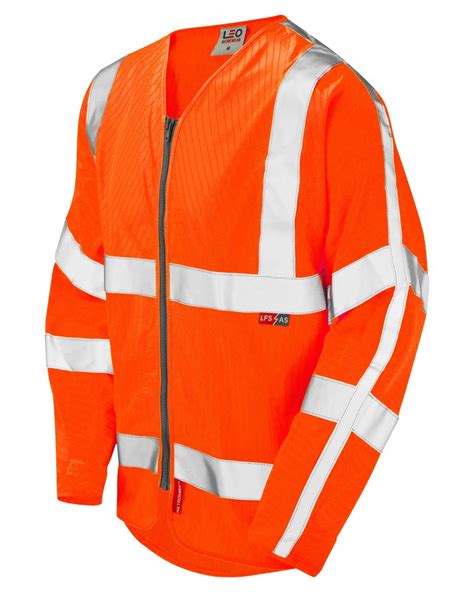 Leo Workwear Huish Iso Cl Lfs As Sleeved Zip En En