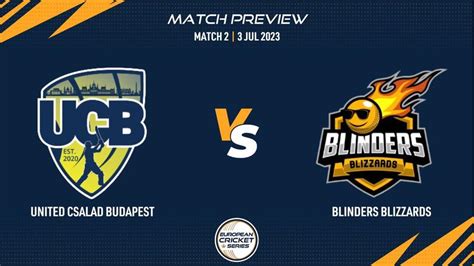 UCB Vs BLB Match ECS Hungary