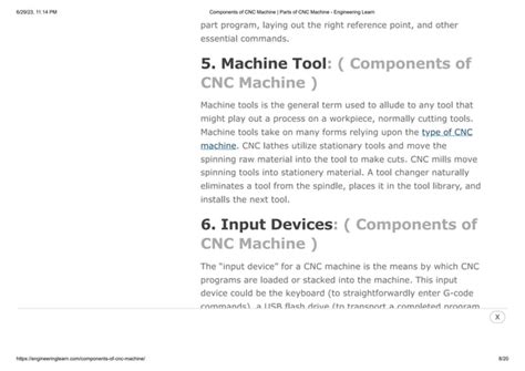 Components Of Cnc Machine Parts Of Cnc Machine Engineering Learnpdf Operating Systems