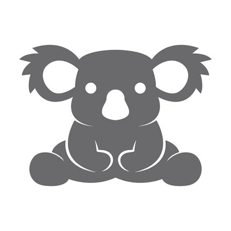 Premium Vector Koala Icon Logo Design Illustration