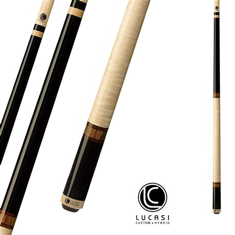 Lucasi Pool Cue Custom Exotic Bocote Curly Maple 13mm 19oz Canada Billard