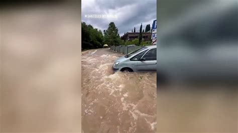 Maltempo Strade Allagate Tra I Paesi Del Garda Video Dailymotion