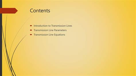 Transmission Lines Ppt