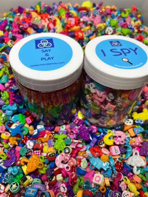 I Spy Objects I Spy Jar I Spy Play I Spy Toy Speech Therapy Etsy Ireland