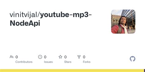 GitHub Vinitvijal Youtube Mp NodeApi