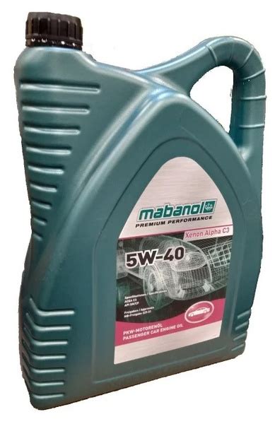 Масло моторное Mabanol 5W-40 Синтетическое - купить в интернет-магазине ...