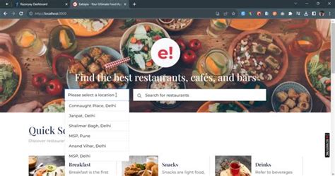Adarsh Mishra On Linkedin Edurekainternship Eatopia Webdevelopment