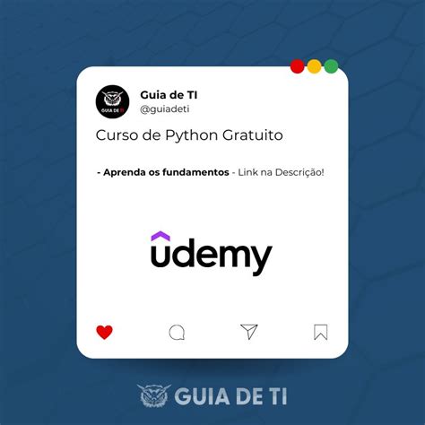 Curso De Python Gratuito Da Udemy Guia De Ti
