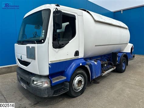 Renault Midlum 220 14991 Liter Lpg Gpl Gastank Steel Suspension Camión Cisterna Trucksnl