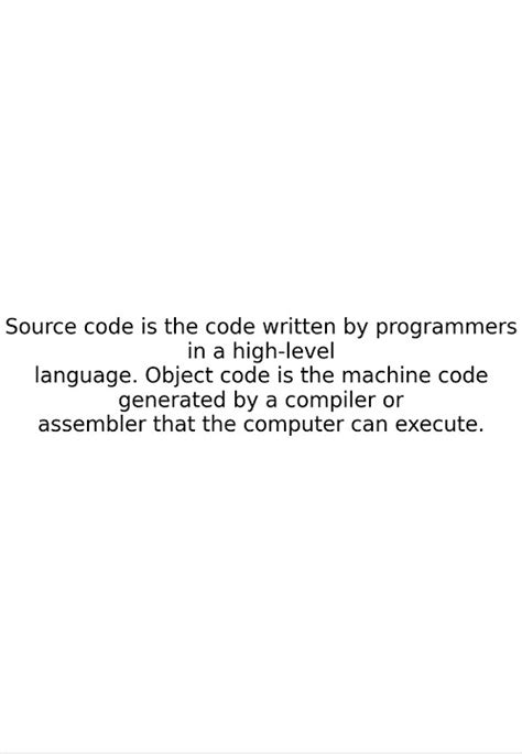 Source Code And Object Code Interesting Facts Facts Youtube