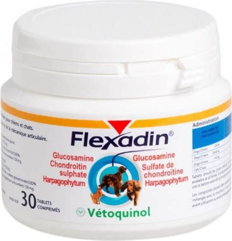 Flexadin Vetoquinol Erhaltung von Gelenkknorpel für Katzen und Hunde