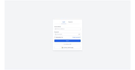 Auth Pages Free React Tailwind Component