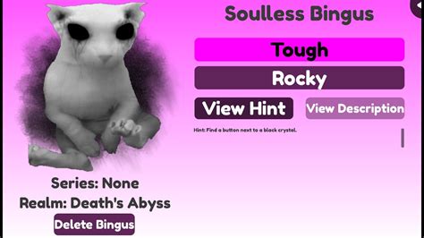 How To Get Soulless Bingus In Find The Binguses Youtube