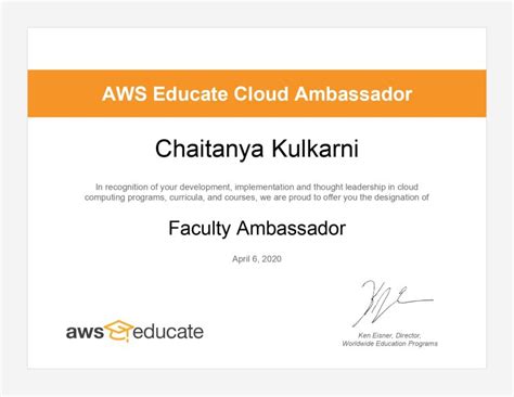 Dr Chaitanya Kulkarni On Linkedin Aws