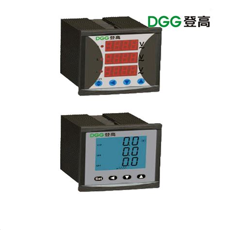 Three Phase Digital Electricity Current Multimeter LCD Display Power Smart Energy Meter