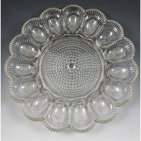 Indiana Glass Dining Vintage Indiana Pressed Glass Hobnail Clear