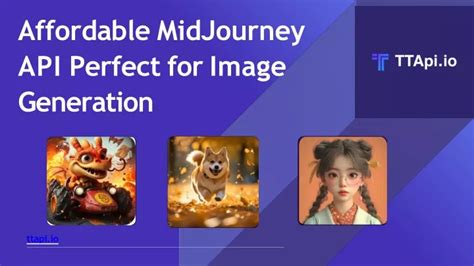 PPT Affordable MidJourney API Perfect For Image Generation PowerPoint Presentation ID