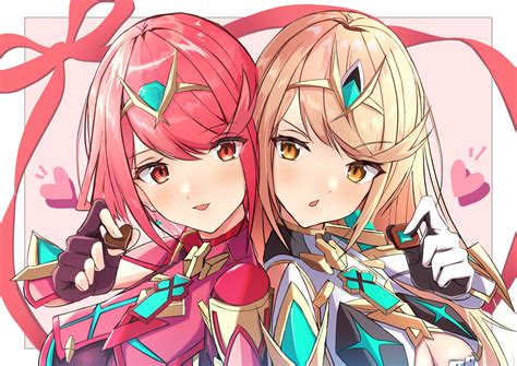 Pyra And Mythra Xenoblade Chronicles And 1 More Drawn By Karuushi