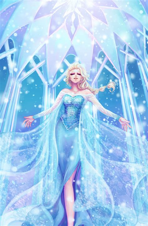 Princess Elsa Cartoon Frozen Movie Fan Art Wallpapers Hd Desktop And Mobile Backgrounds