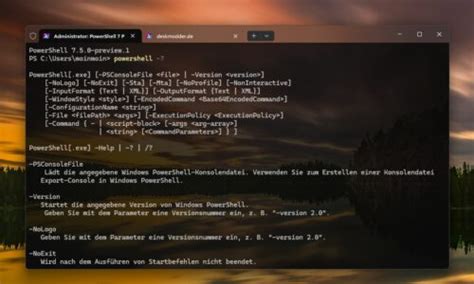 PowerShell Mit Vielen Verbesserungen Als Preview Erschienen Deskmodder De