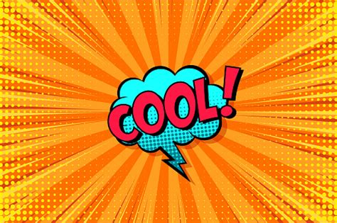 만화 배경 음성 거품 만화는 하프톤 요소와 다채로운 포스터를 예약합니다 복고풍 팝 아트 스타일 벡터 일러스트레이션 곡선에 대한 스톡 벡터 아트 및 기타 이미지 Istock