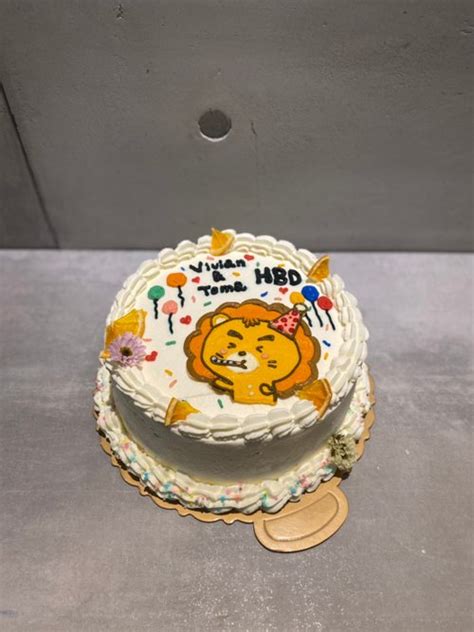 請細看內文 獅子座寶寶 客製化生日蛋糕 鑠甜點 自取 慶生 台北 設計館 鑠咖啡甜點專賣店 生日蛋糕 台北 中山松山 咖啡課程教學 客