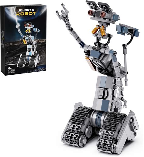 Vonado Johnny 5 Robot Building Block Set Johnny Five Robot