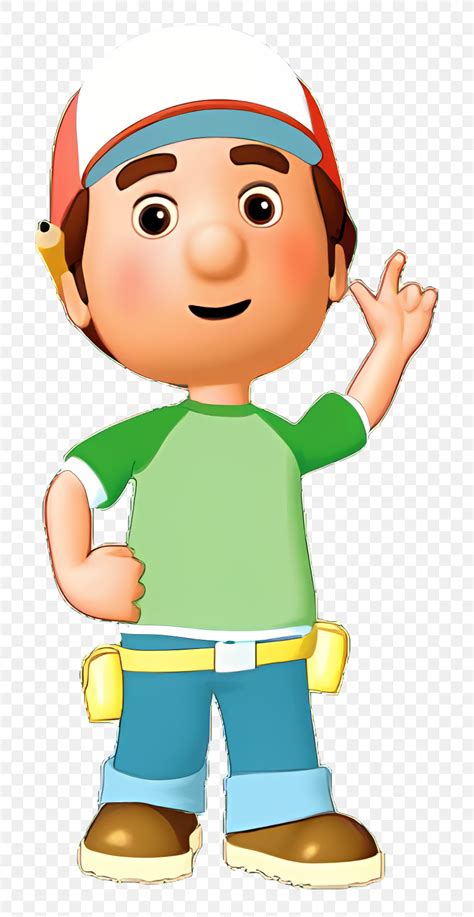 Handy Manny Cartoon Handyman Character Illustration Png 776x1588px