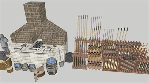 Generica Props Armory 3d Warehouse