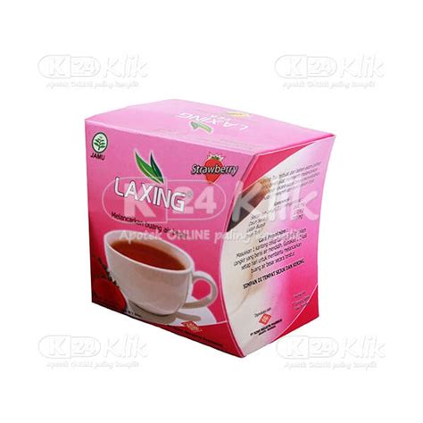 Laxing Tea Strawberry Manfaat Dosis Efek Samping