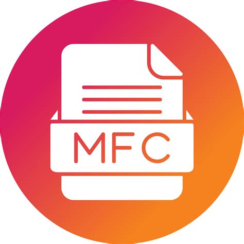 Mfc Archivo Formato Vector Icono 34117346 Vector En Vecteezy