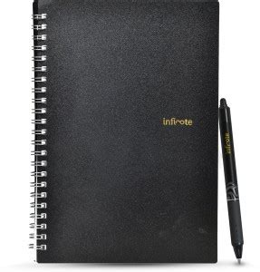 Infinote Original S Smart Reusable Tear Resistant Stone Paper Notebook Hard Cover A Journal
