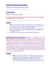 Ceg Exam Syllabus Pdf Ceg Ay Exam Syllabus Prepare The