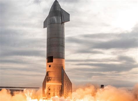Starship Sn10 El Primer Prototipo De La Nave Espacial De Spacex Que