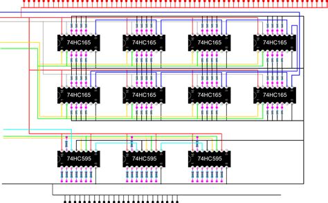 How To Read More Than 8 Cascaded Shift Registers With SPI General