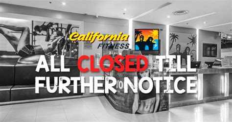 All California Fitness Gyms In Singapore Have Closed Down After
