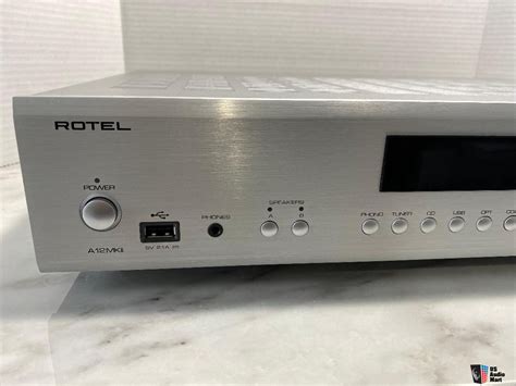 Rotel A12 MKII Stereo Integrated Amp W/DAC & Bluetooth MSRP $1199.99 ...