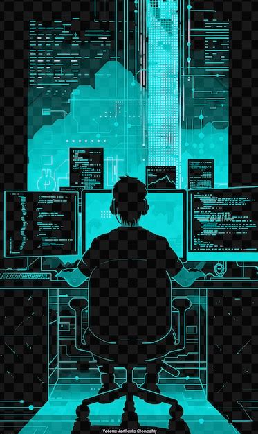 Programmer Coding On Computer Visuals Psd High Quality Free Psd Templates For Download