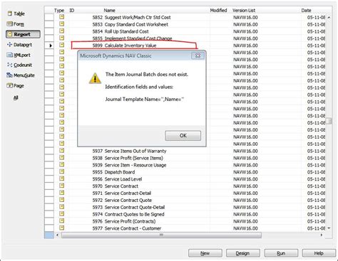 Calculate Inventory Value Report —