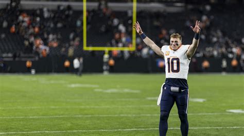 Broncos Bo Nix Has Been Elite The Last Few Weeks Compared To Other
