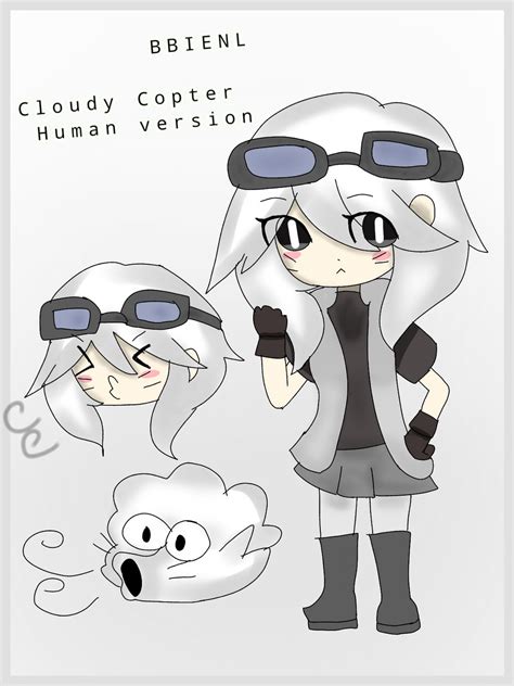 Cloudy Copter Human Version By Shakey Shake On Deviantart