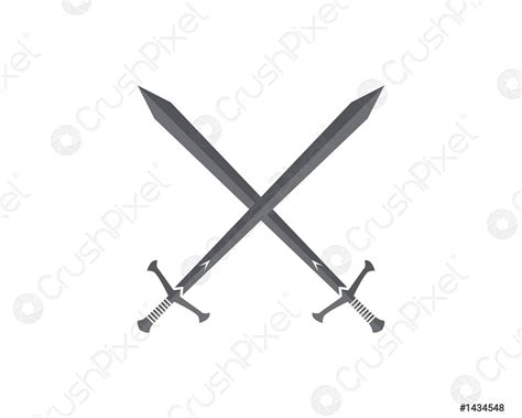 Sword Vector Logo Illustrations Stock Vector 1434548 Crushpixel Sword Vector Logo Illustrations Stock Vector 1434548 Crushpixel
