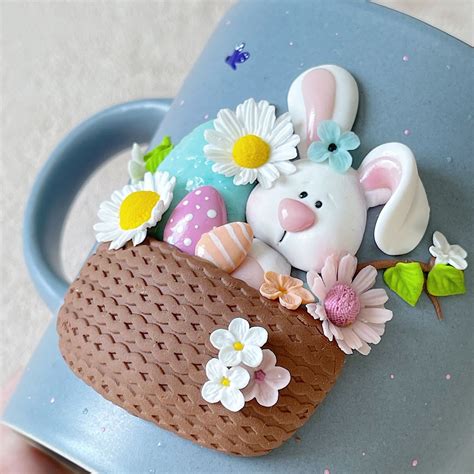 Кружка Пасхальный кролик Подарок на Пасху в интернет магазине на Ярмарке Мастеров Кружки и