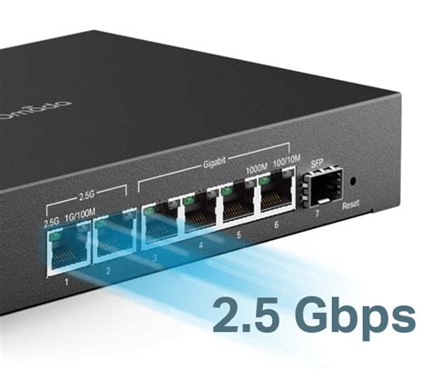 TP Link ER707 M2 Omada Multi Gigabit VPN Router ER707 M2 Mwave