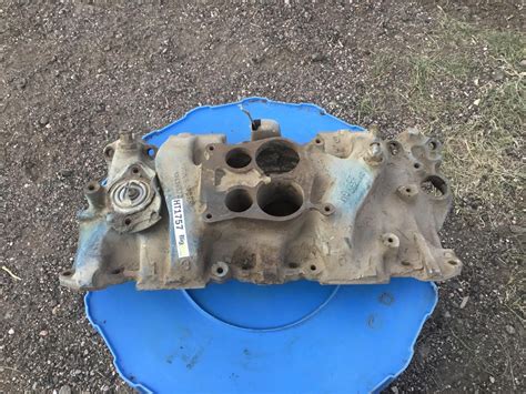 Gm Small Block Cast Iron 4 Barrel Manifold Bigiron Auctions