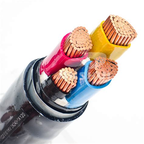 Jinshui Medium Voltage 11kv 15kv Pvc Insulated Armoured Pvc Sheath