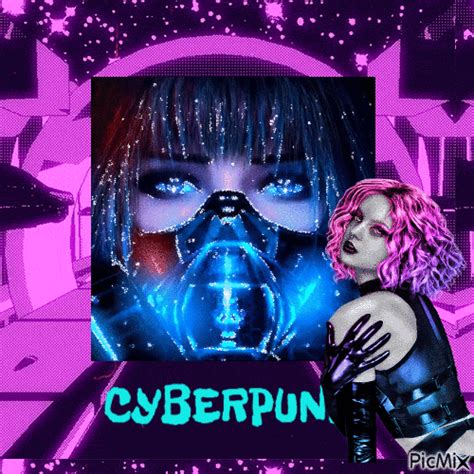Fille Cyberpunk Free Animated  Picmix